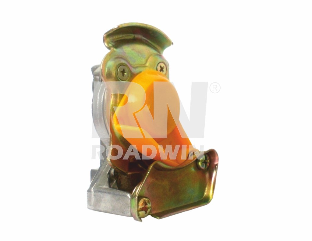 Palm coupling with a valve M16 yellow - Roadwin